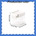 Reusable Plastic Storage Containers With Lids, Dishwasher Freezer Safe ...