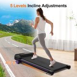 Under Desk Treadmill, Adjustable Indoor Walking Running Exercise ...