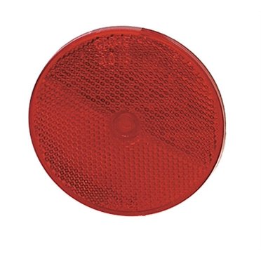 Grote 40052 - Reflector, 3", Red, Round Stick-On - Walmart.com