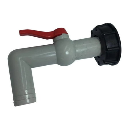 SICED Drain Spout with Nut 90 Degrees, for IBC Tank Tap Connection ...