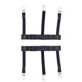 ManYmbyan Men Shirt Stays Adjustable Elastic Shirt Garter Shirts Holder ...