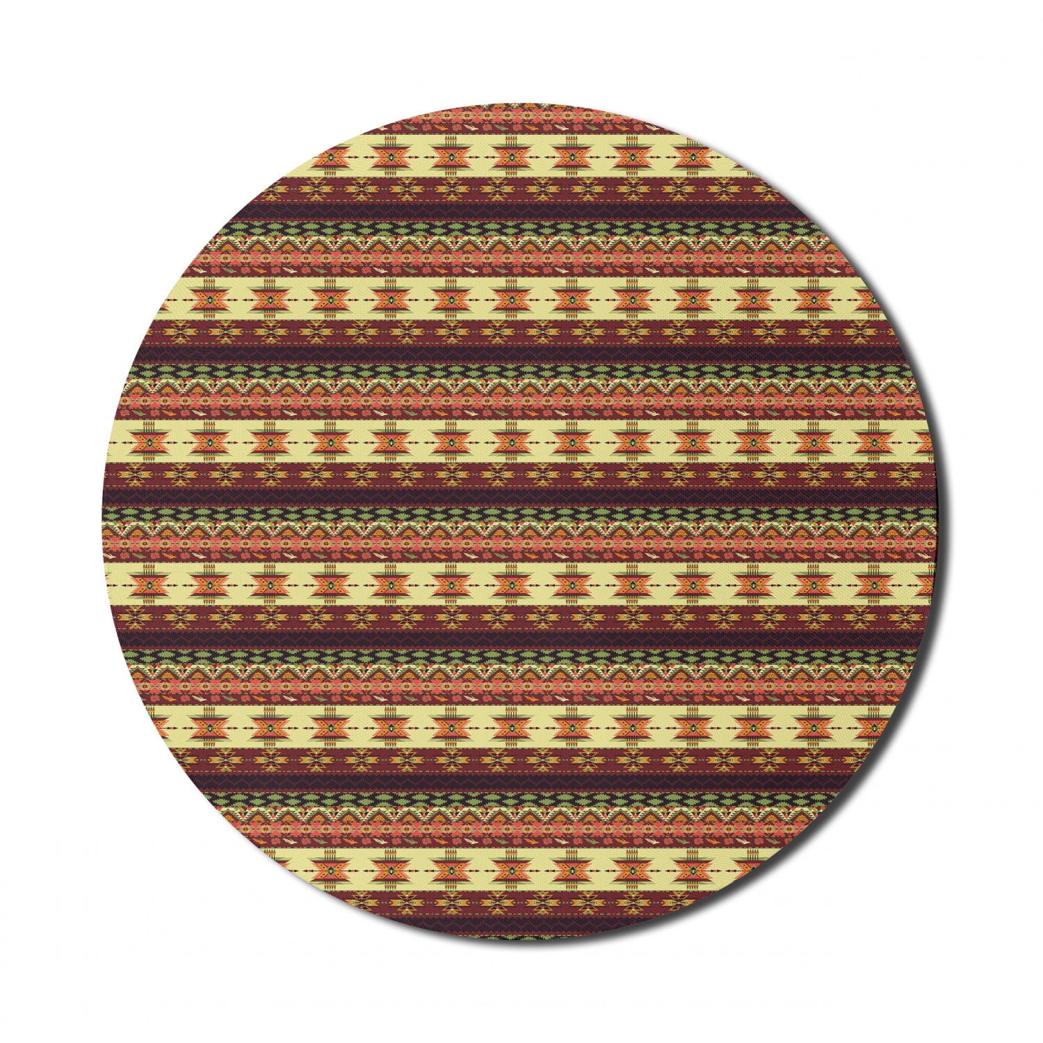 Tribal Mouse Pad for Computers, Traditional Arrow Triangles Flying ...