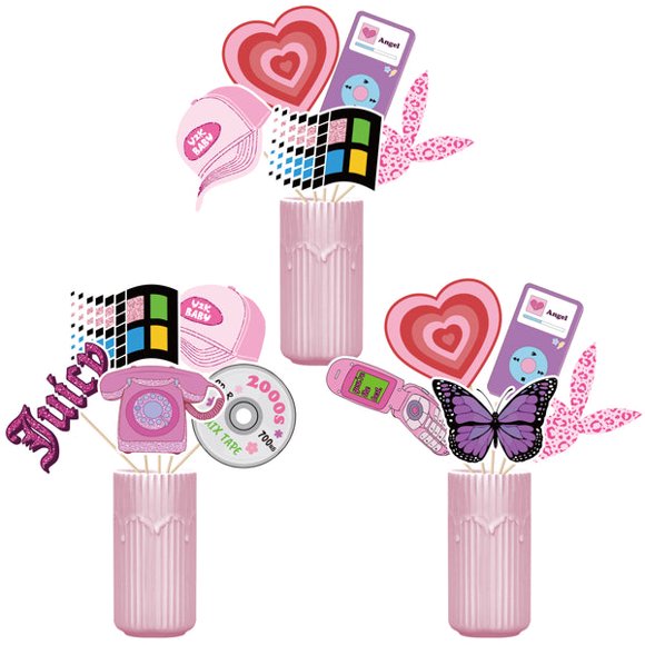 2000s Party Decorations