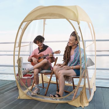 Portable Automatic Camping Rain Shelter: 2-Person Weatherproof Sports ...