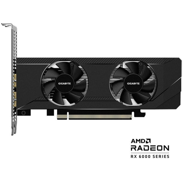 GIGABYTE Radeon RX 6400 4GB GDDR6 PCI Express 4.0 Low Profile Video ...