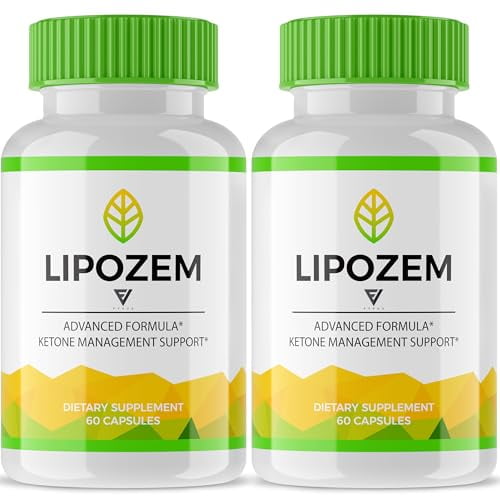 (2 Pack) Lipozem Keto Capsules, Lipozen Advanced Strength Keto Health ...