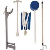 DMI Reach Assist Dressing Aid Kit with Sock Aid, Dressing Stick ...