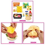 Slime Mart Small Basket Burger Pretend Play Food Themed DIY Slime Craft ...