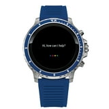 Citizen CZ Smart HR Heart Rate Smartwatch 46mm Blue Silicon Stainless ...