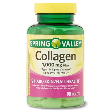 Spring Valley Collagen Peptides Type 1 & 3 Dietary Supplement, 9 oz ...