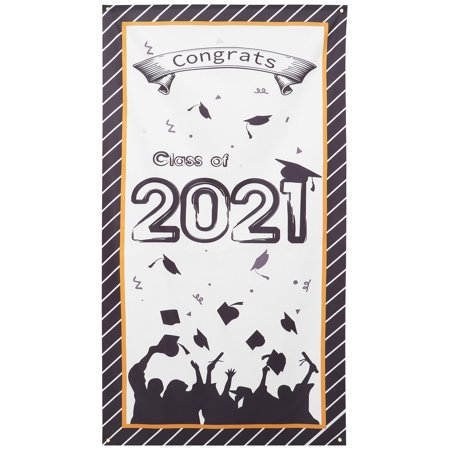 2021 Graduation Decorative Banner Party Hanging Background Banner Party ...