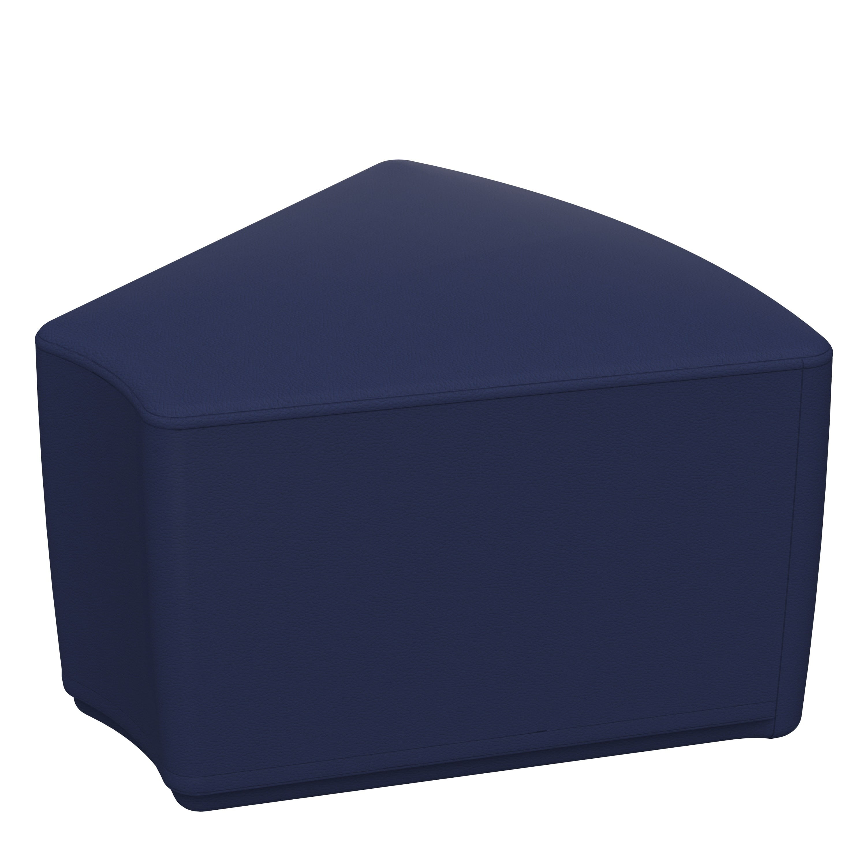 SoftZone® Wedge Ottoman Junior - Navy - Walmart.com