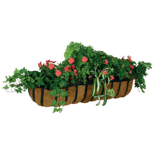 Gardman R943 36 in Forge Wall Trough Planter - Walmart.com