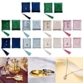 Elegant Plush Travel Case Stylish Plush Jewelry Container Portable ...