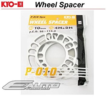Kyo-ei 10mm Wheel 10mm Aluminum Wheels RIM Spacer 4x100 4x114 5x100 ...