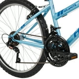 Huffy 24" Granite Mountain Bike, Fits Riders 58" - 70", 15-Speed, Blue, Adult, Women's - Walmart.com