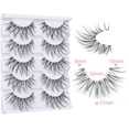 False Eyelashes Glamour Lashes (5 Pairs) - Walmart.com