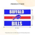 Buffalo1 America Football Team-Inspired 3x5 FT Double Sided Flag - Vivid Color Polyester, Fade ...