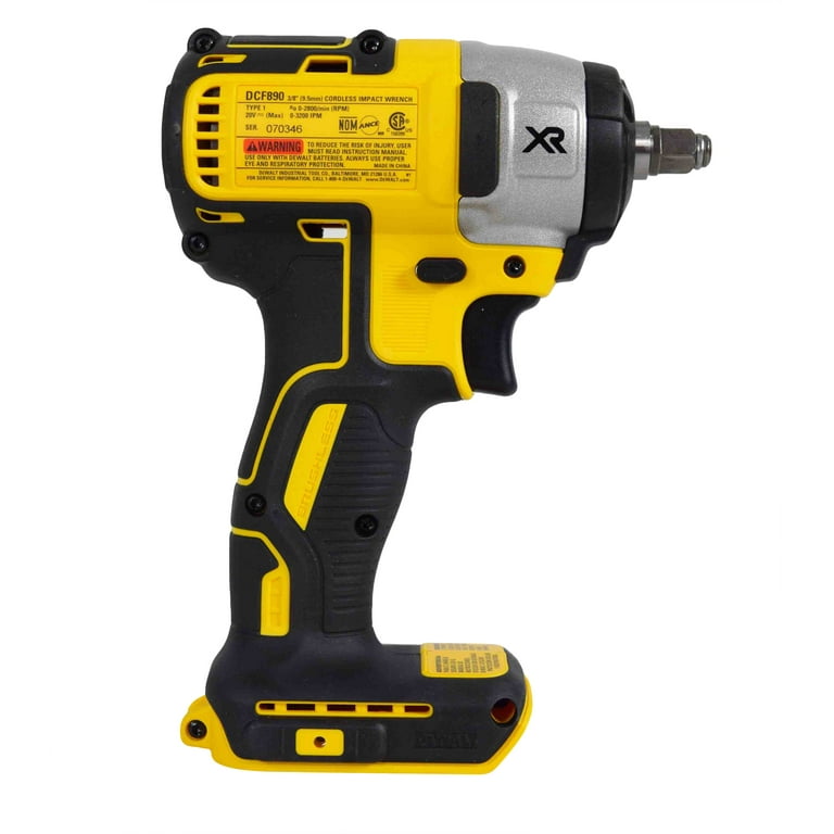 Dewalt DCF911B 20V MAX 1/2 Cordless Impact Wrench, 47% OFF
