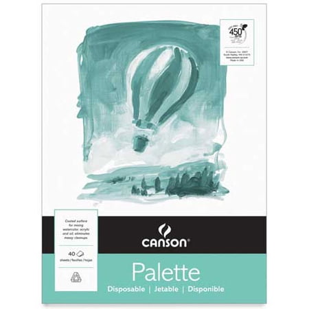 Canson - Foundation Series Disposable Palette Pad - 12" x 16" - Walmart.com