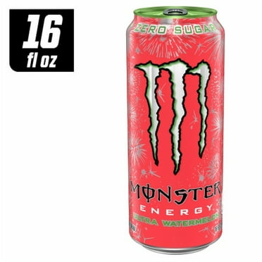 Monster Energy Ultra Watermelon, 16 Fluid Ounce Can, Pack of 2 ...