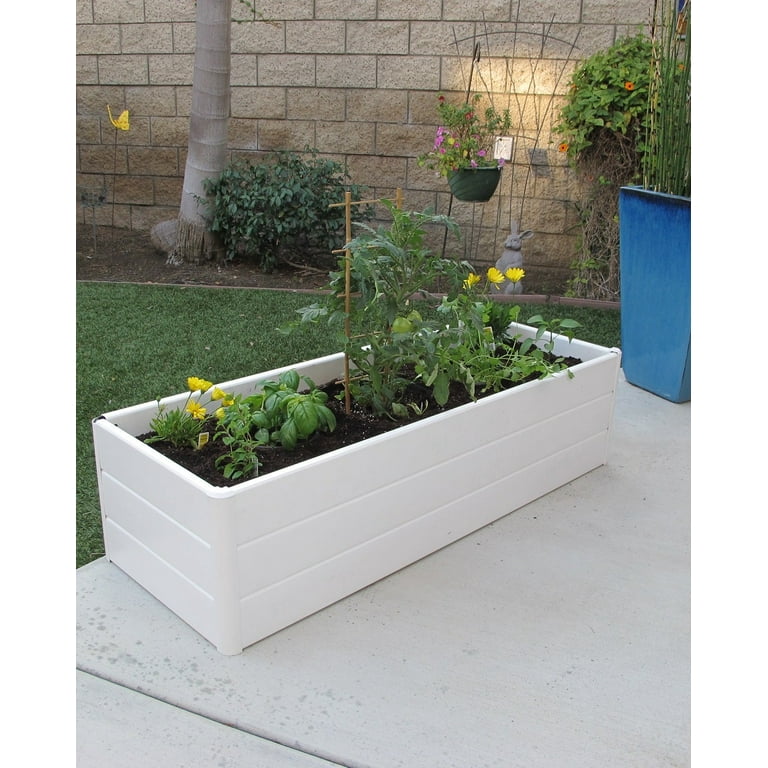 Pvc Vegetable Planter Box ABORON 3 In 1 Raised Garden Bed Planter Box