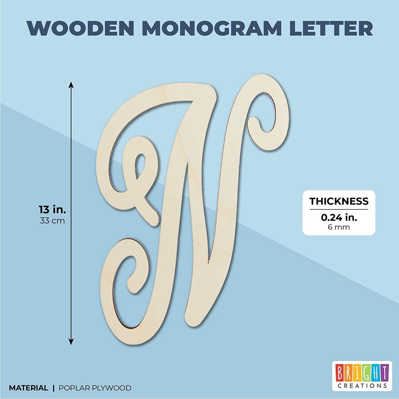 Cursive M Monogram