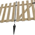 Yardlink Cedar Wood Fence Panel, 34 inch H x 47 inch W - Walmart.com