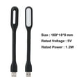 Simyoung Mini USB LED Light, Flexible Gooseneck, Portable 6-LED Reading Lamp for Laptop, Desk ...
