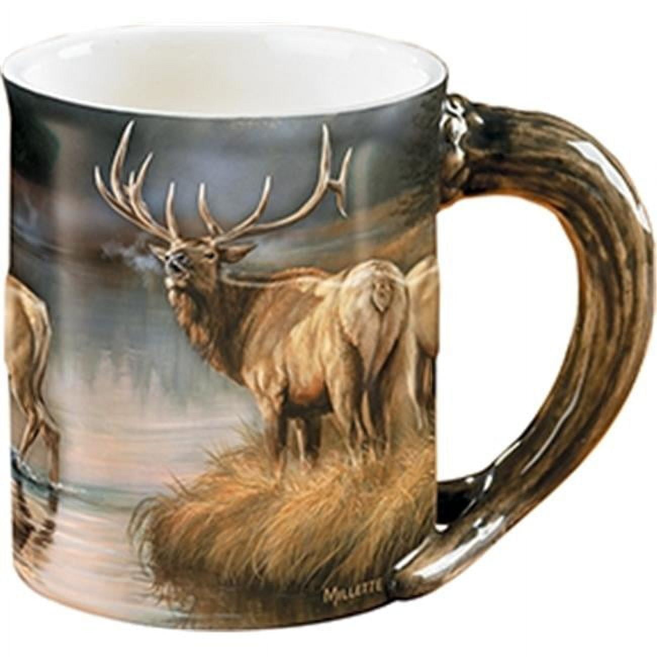Click here for Wild Wings 66131 Autumn Mist Elk Sculpted Mug  Ass... prices