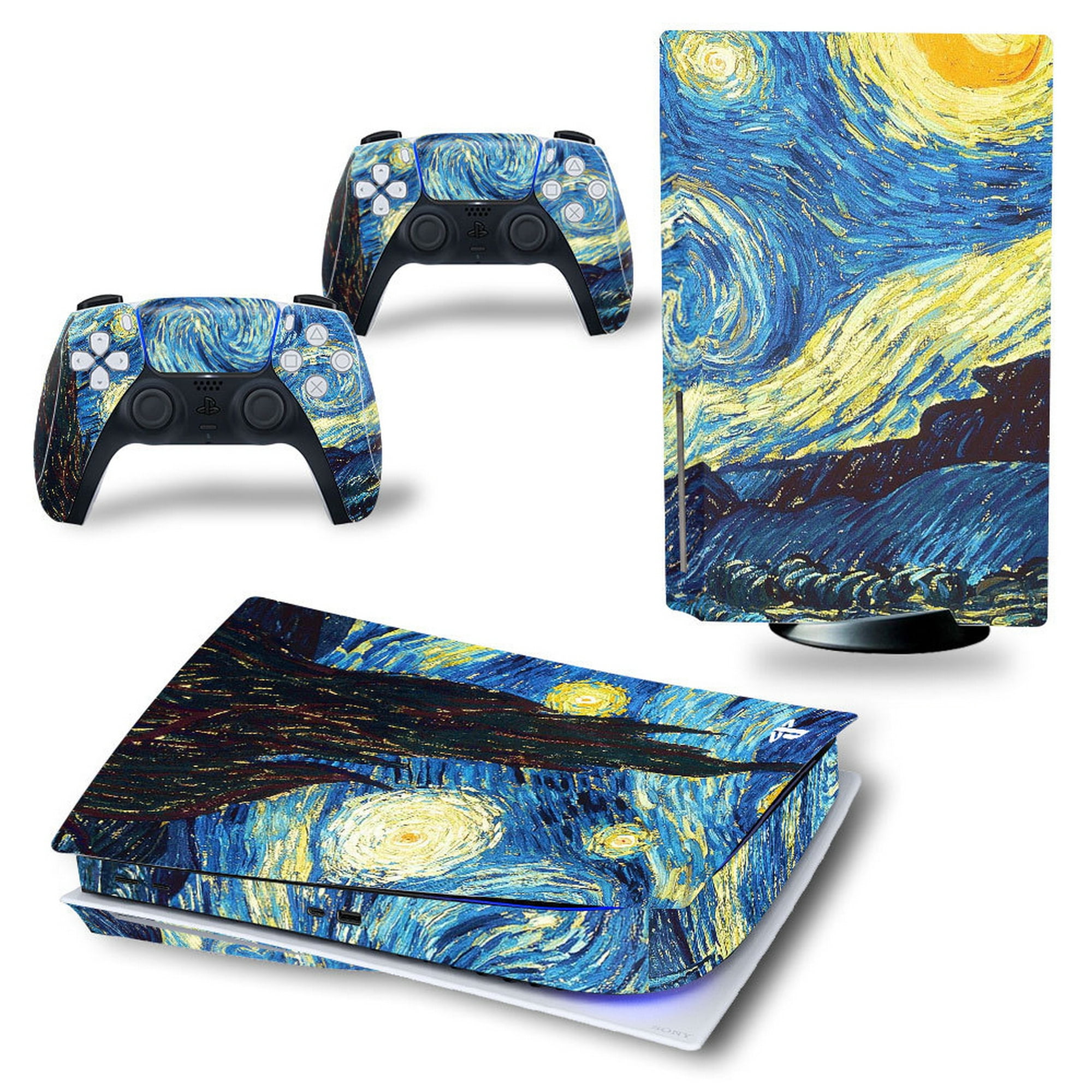 HtribEOER PS5 Sticker Vinyl Skin Wraps Decors Decal for Playstation 5 ...