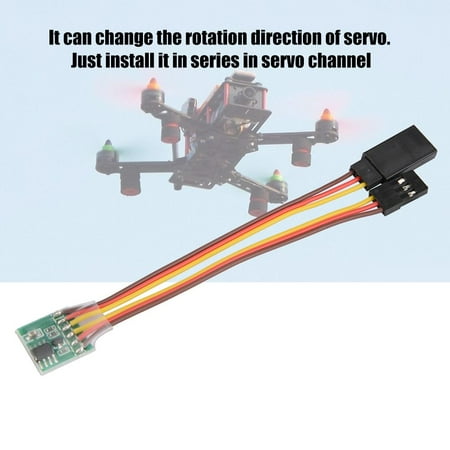 LAFGUR Servo Reverser,5.0-6.0V Operating Voltage Servo Signal Reverser ...