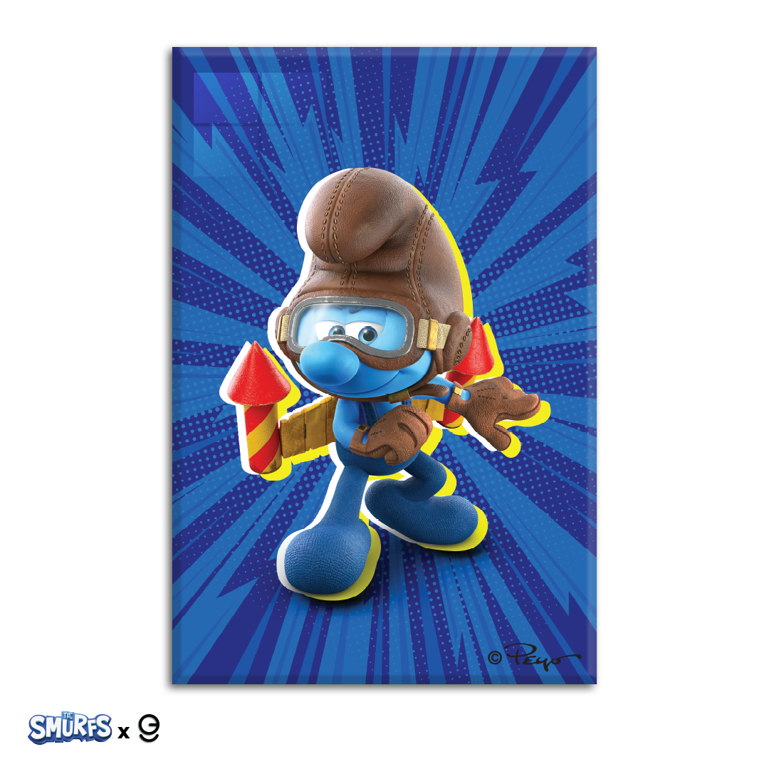 The Smurfs Acrylic Frame-Photo Printing Artwork-Multiple Size Options ...