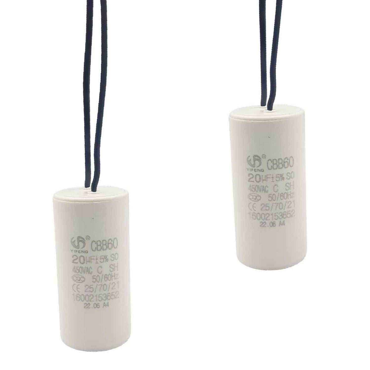 Capacitor 20 UF Para Bombas de Agua Igoto 2 Piezas REF-10 | Bodega ...