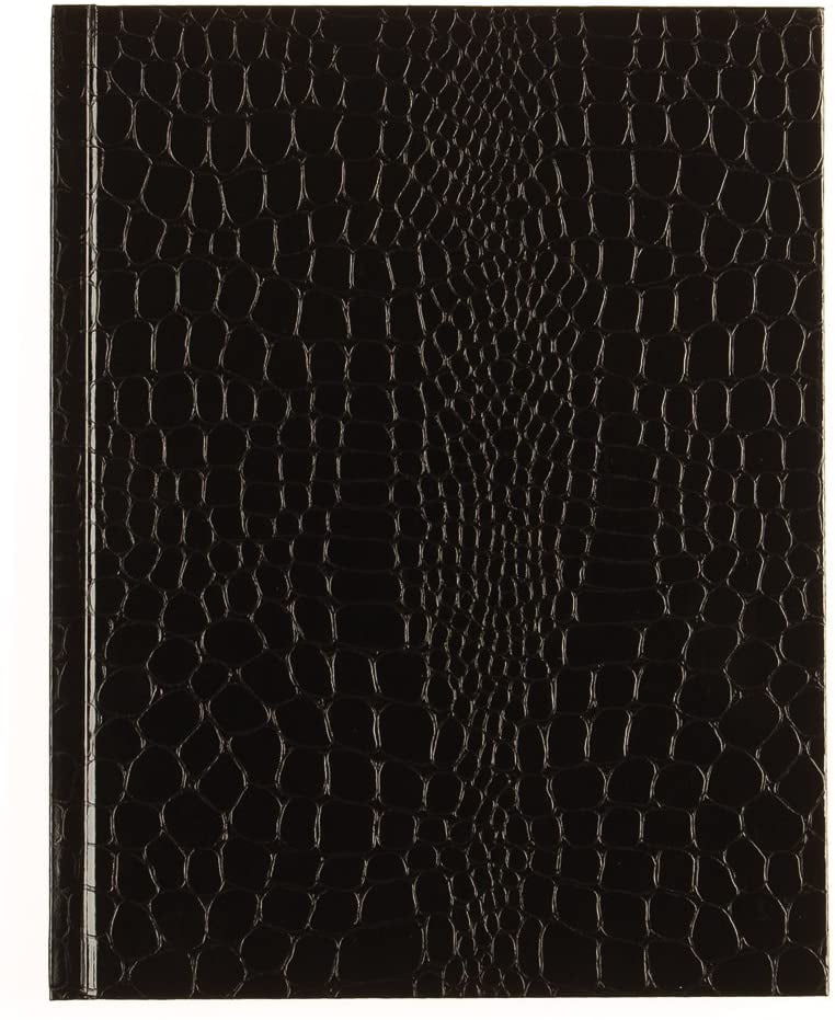 Blueline Executive Journal Perfect Binding with Hard Croco-Like Cover ...