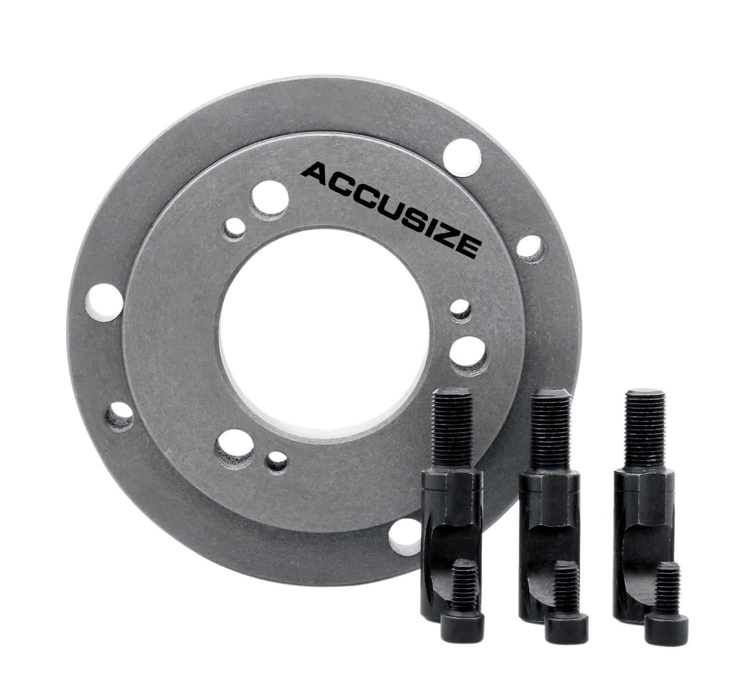 Accusize D1 Type Adaptor for Most 3 Jaw Lathe Chucks, Spindle Taper D1 ...