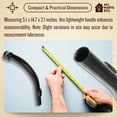 Vacuum Plastic Bent End Hose S2110 S501 S524 Replacement for Miele ...