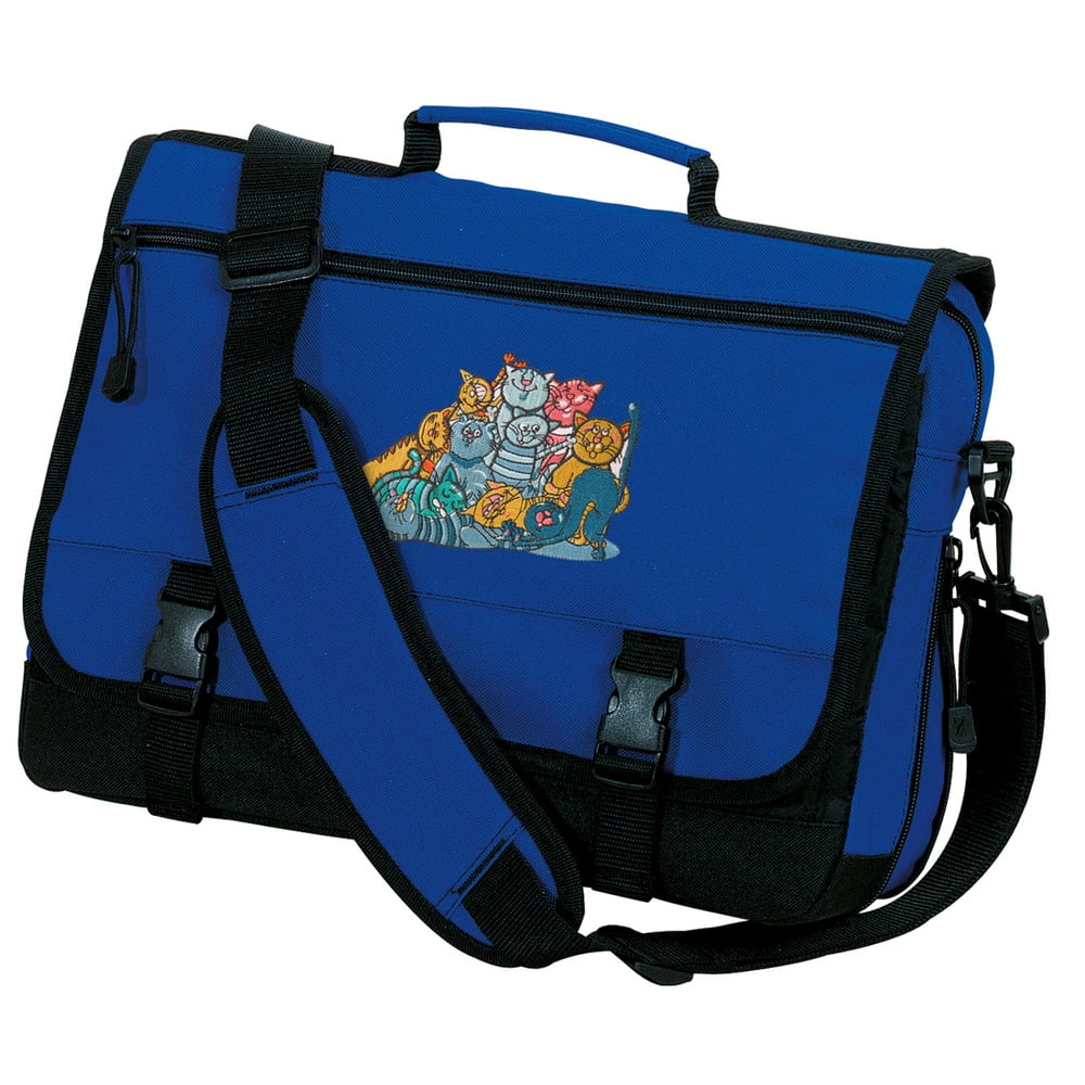 Cat Computer Bag Crazy Cat Laptop Messenger Bag - Walmart.com - Walmart.com