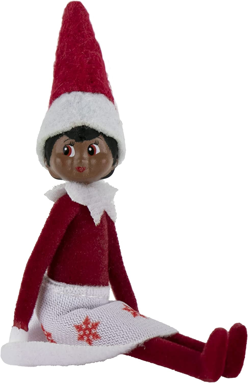 Worlds Smallest The Elf On The Shelf Girl - Dark - Walmart.com
