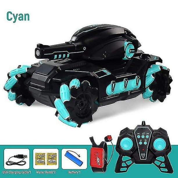 Rc Car Big Size 4wd Tank Rc Toy Water Bomb Shooting Competitive Gesture ...