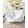 Corelle Boutique Corningware 16-Piece Embossed Floral Dinnerware Set ...