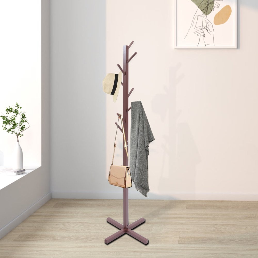 Click here for Choks Chok Wooden Coat Rack Free Standing Tree Clo... prices