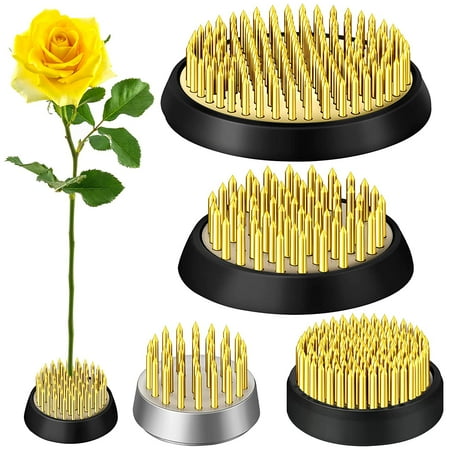 4 Pieces Flower Frog Round Flower Arranger 4 Sizes Flower Arranging ...