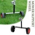 Clearance! Lawn Mower Support Wheel Adjustable Weed Trimmer Auxiliary ...