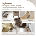 Greater Grates Floor Register 4x10 Herringbone Satin Bronze 2 Pack ...