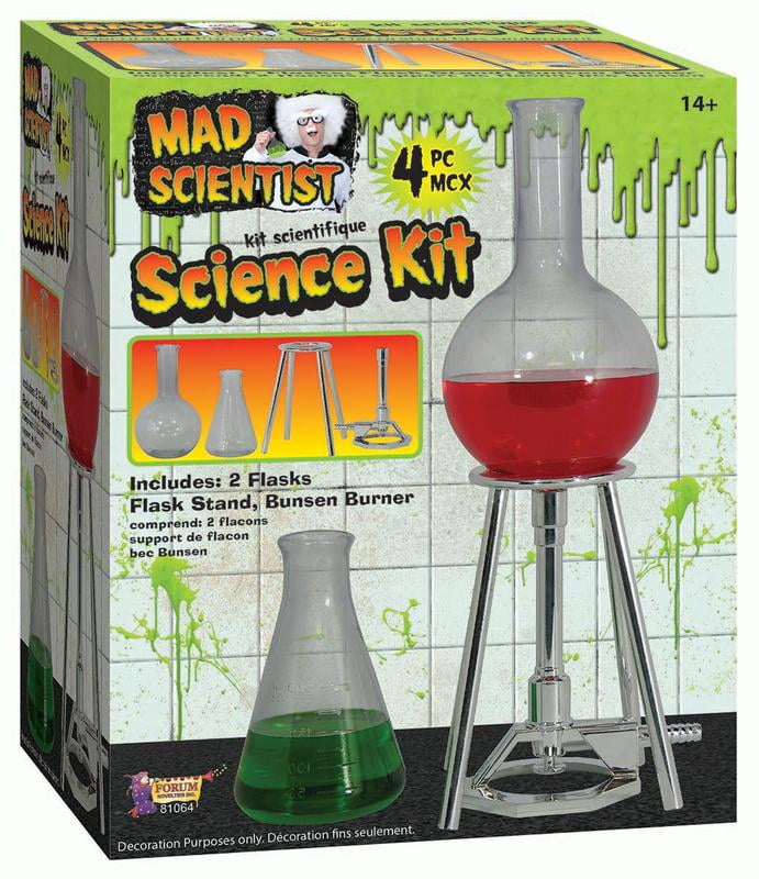 Mad Scientist Science Kit Mad Lab Set Laboratory Decor Halloween ...