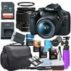 Canon EOS Rebel T7 DSLR Camera Bundle with EF-S 18-55mm Lens, 2pc ...