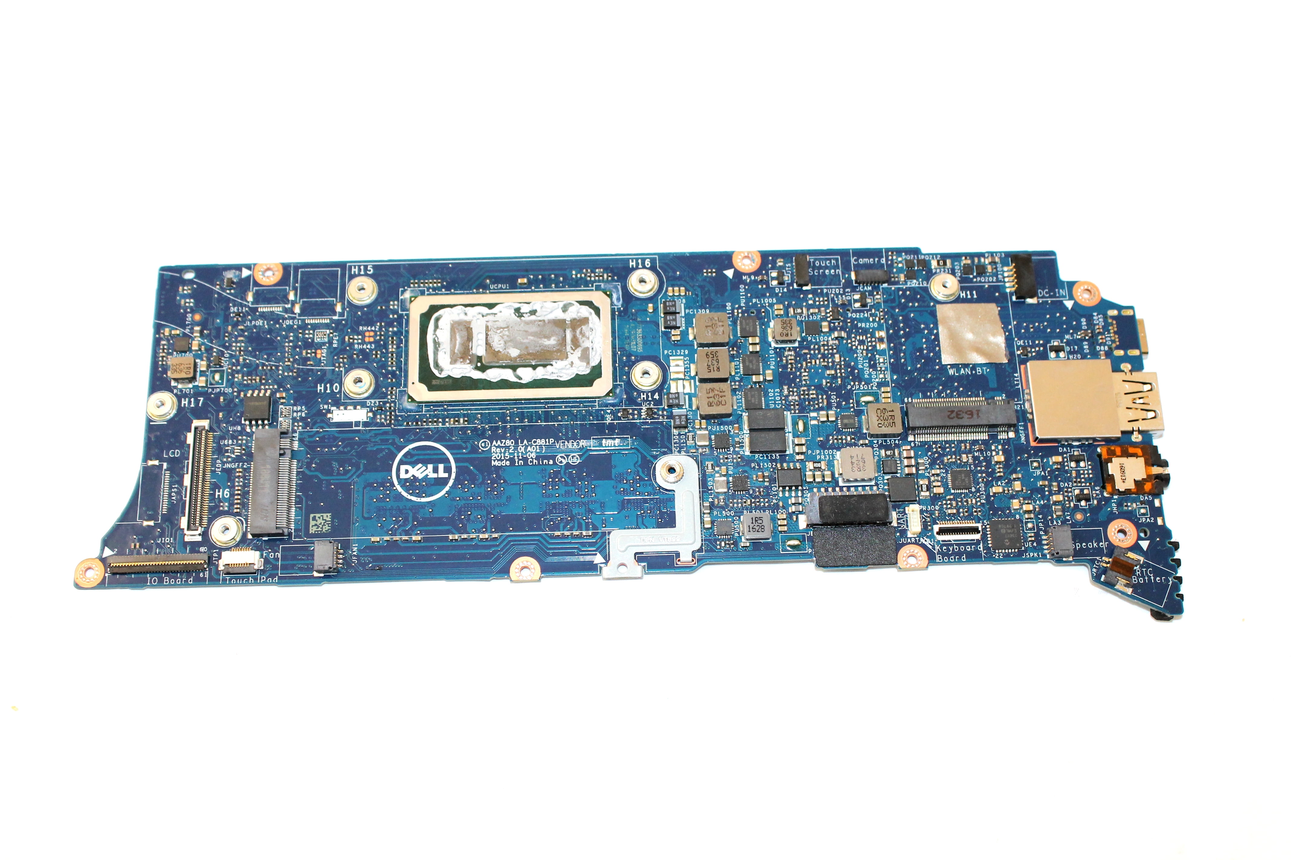 Dell XPS 9350 Motherboard w/ i7-6560 CPU LA-C881P - Walmart.com