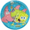 SpongeBob SquarePants Birthday Paper Dessert Plates, 7in, 8ct - Walmart.com