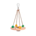 Nsxcdh Wooden Feeder Feeding Outdoor Balcony Hanging Bird Feeder ...